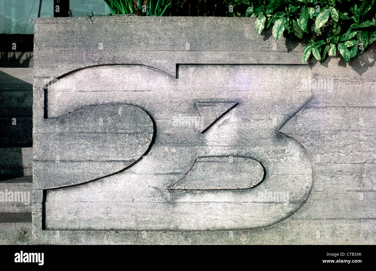 House number 23 hi-res stock photography and images - Alamy