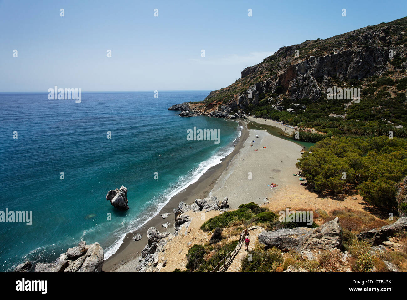 Preveli beach finikas hi-res stock photography and images - Alamy
