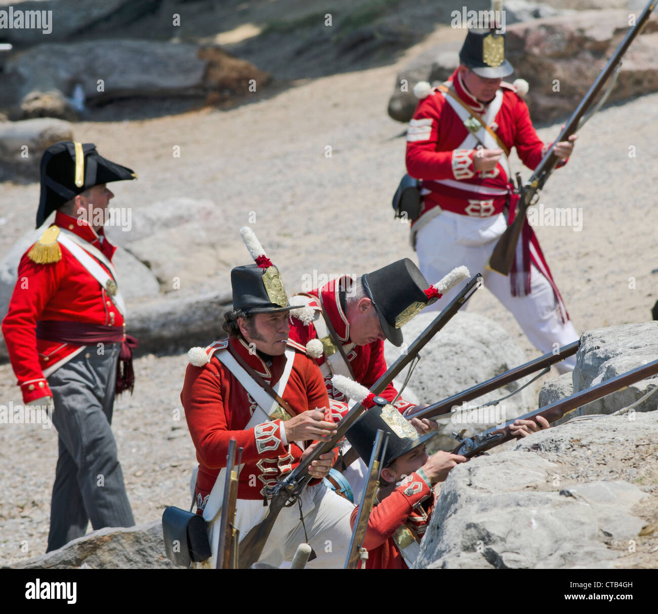 British infantry hi-res stock photography and images - Alamy