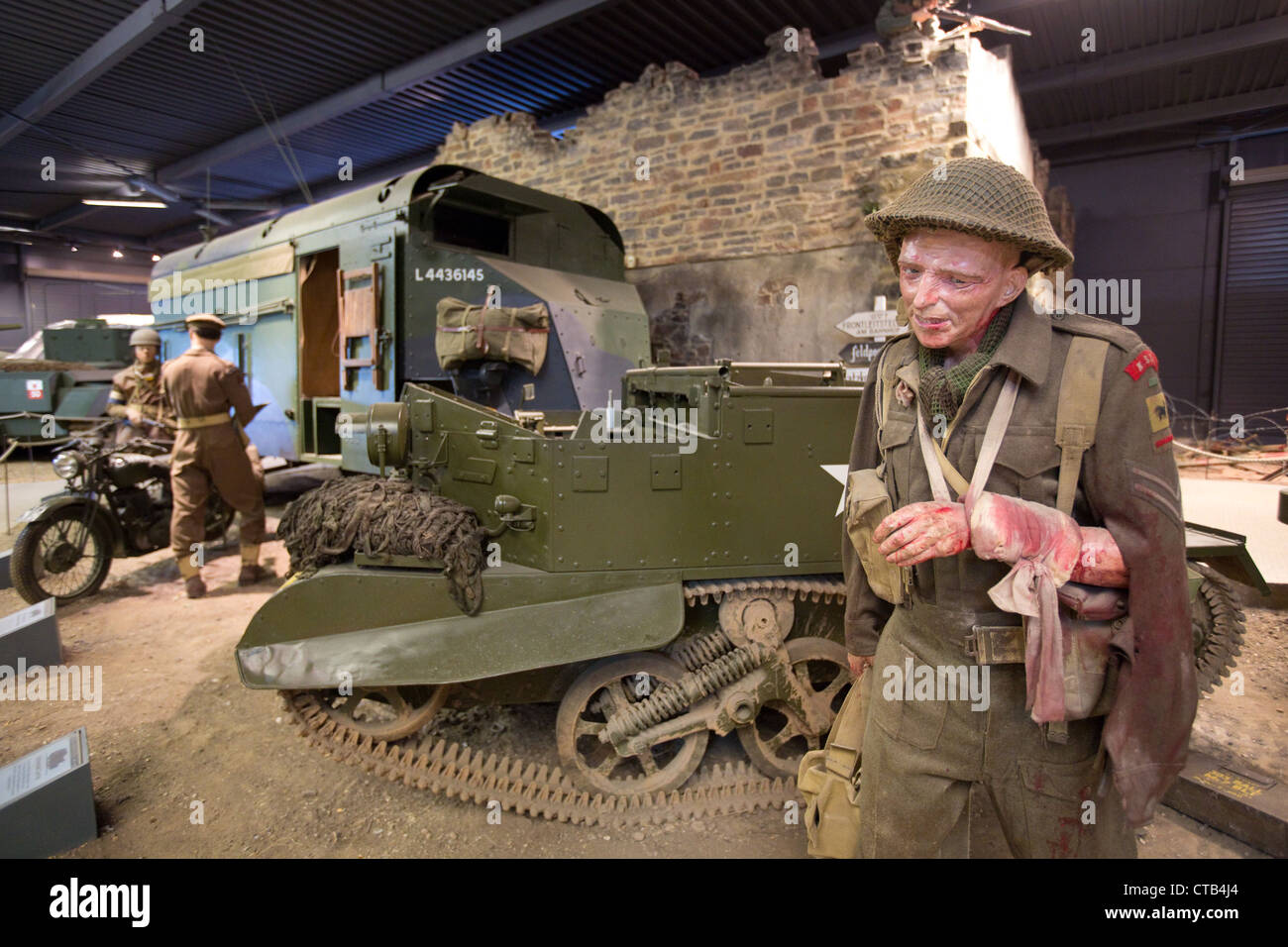 Exhibits at the Land Warfare Imperial War Museum Duxford,Cambridgeshire ...