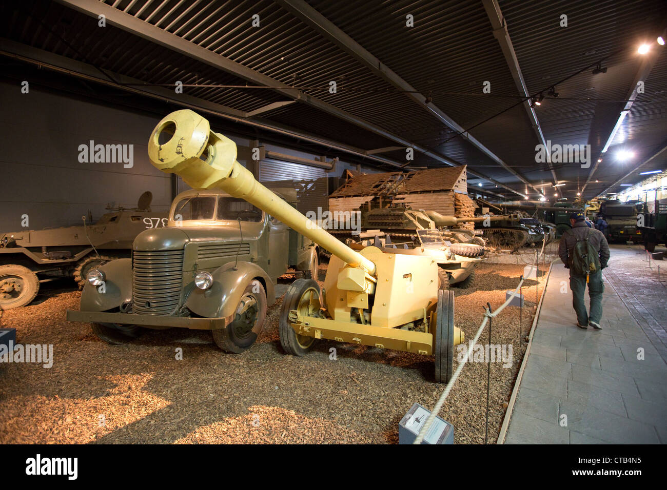 Exhibits at the Land Warfare Imperial War Museum Duxford,Cambridgeshire ...
