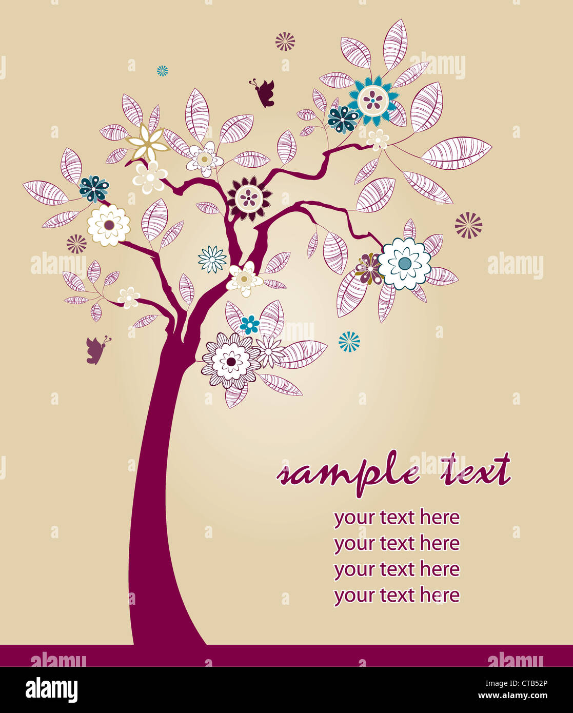 Tree of butterflies hi-res stock photography and images - Alamy