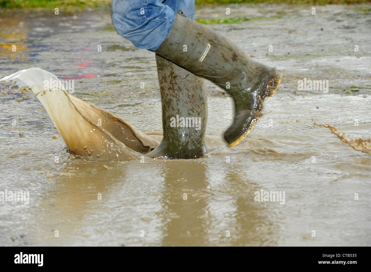 Welly boot hi-res stock photography and images - Alamy
