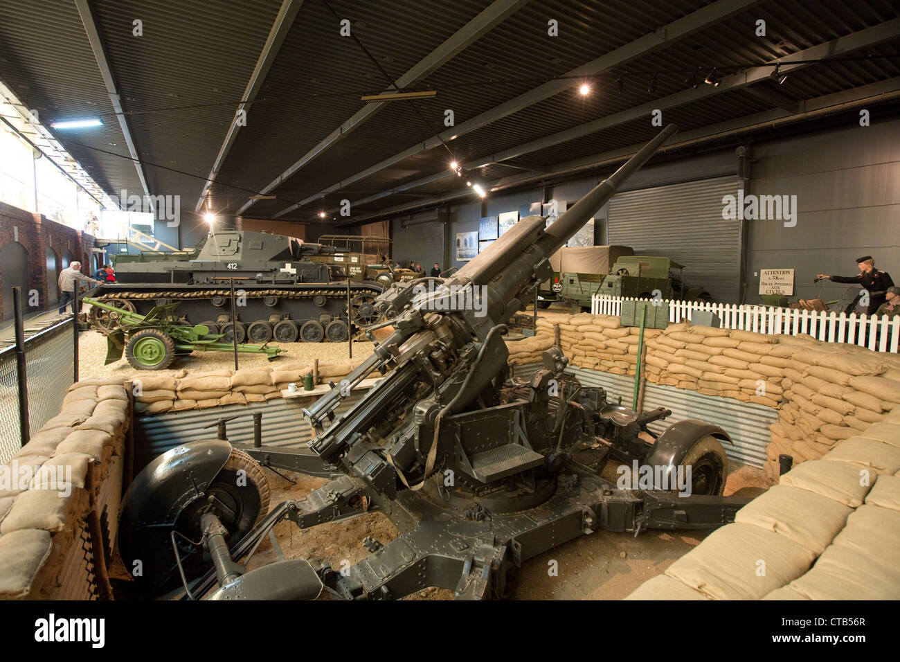 Exhibits at the Land Warfare Imperial War Museum Duxford,Cambridgeshire ...