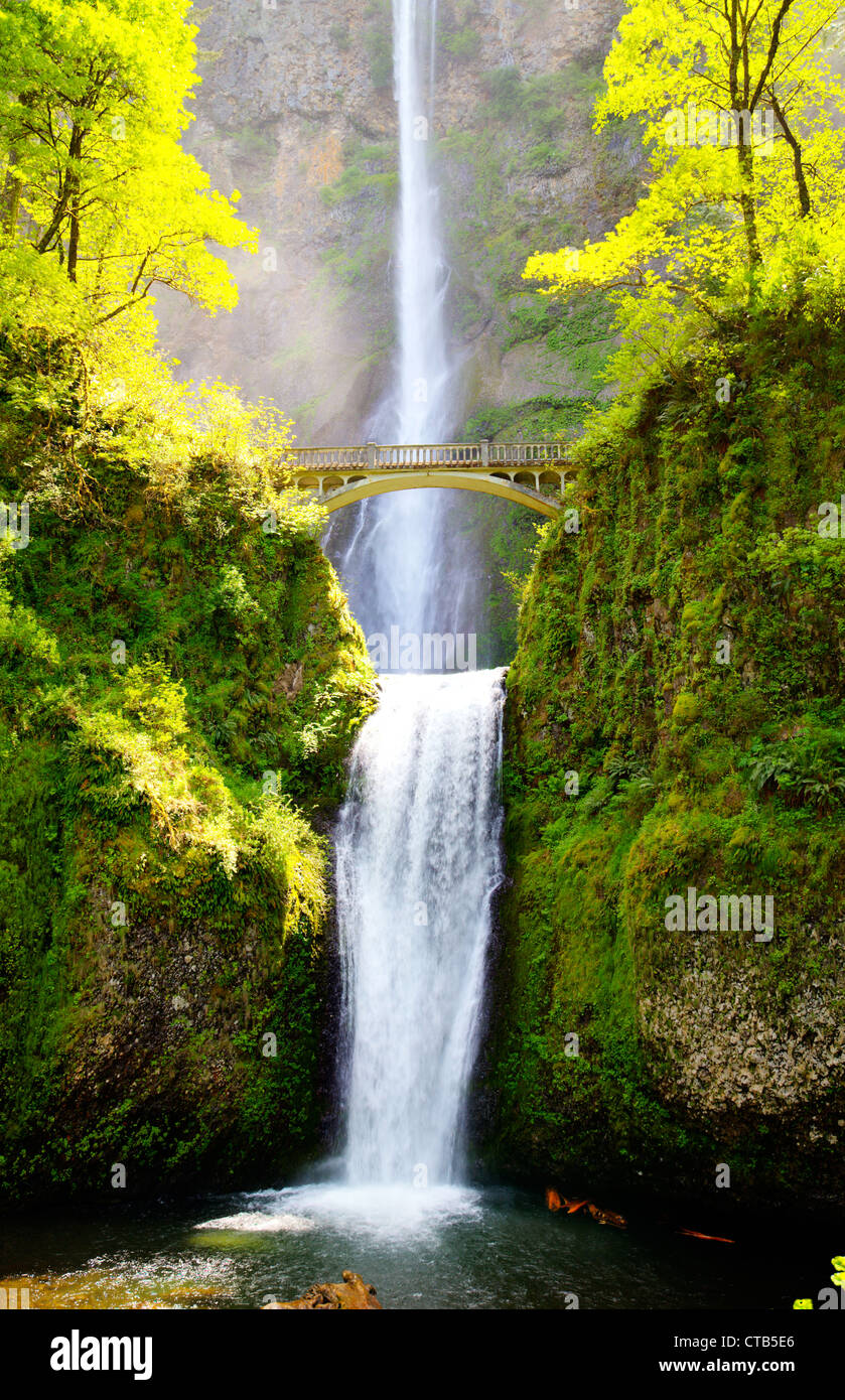 Multnomah falls hi-res stock photography and images - Alamy