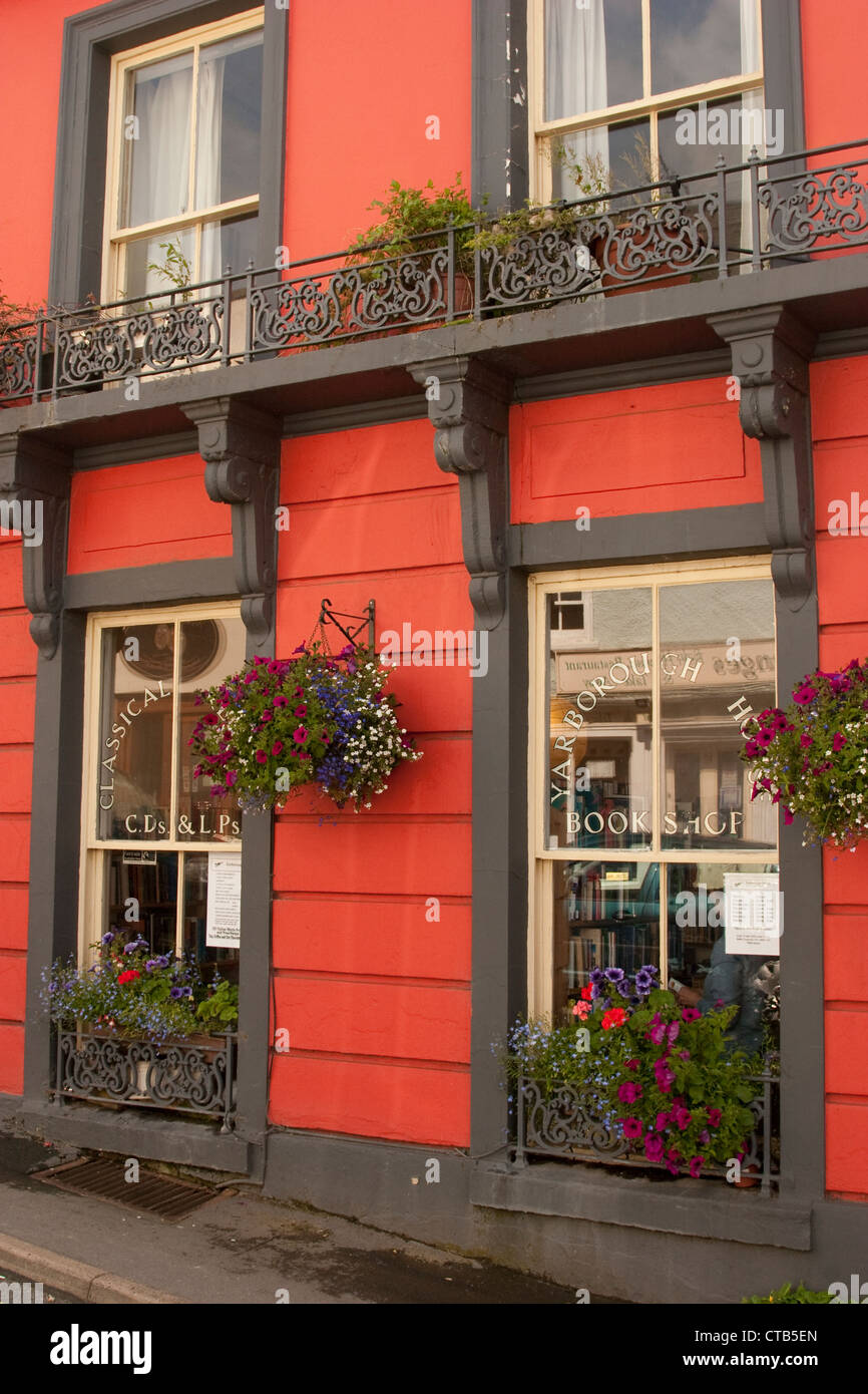 A shop front in the market town of Bishops Castle,Shropshire, England ...