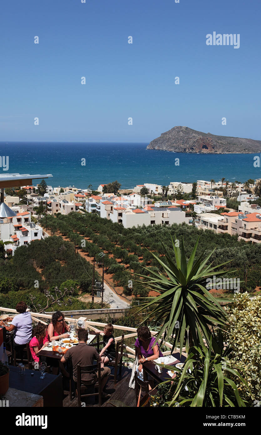 Platanias street old crete hi-res stock photography and images - Alamy