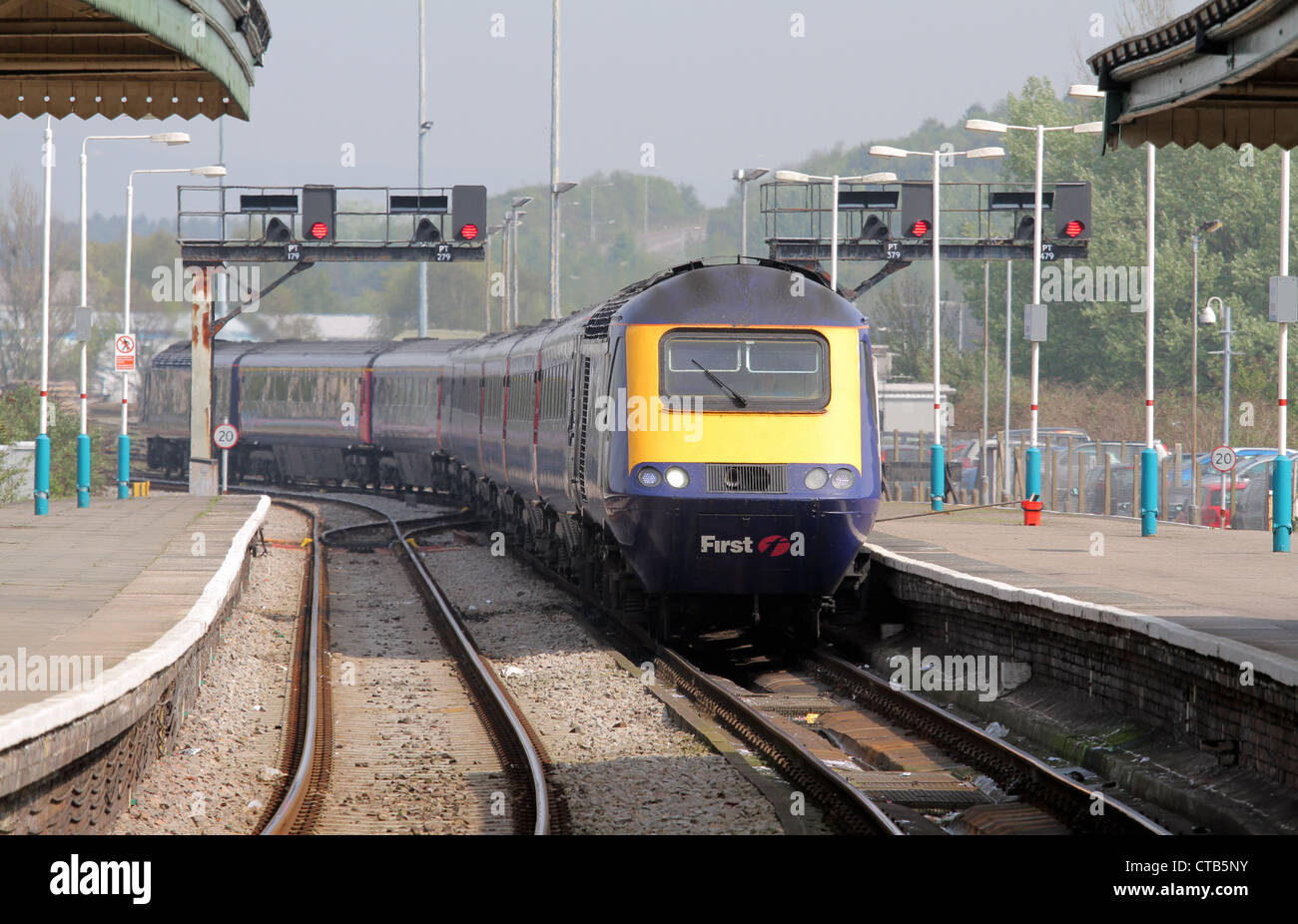 An HST 125 InterCity British Rail, First Great Western London to Stock ...
