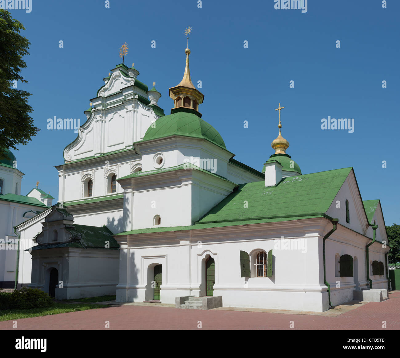 Refectory church of st. Sophia complex in Kyiv (1722-1730 Stock Photo ...