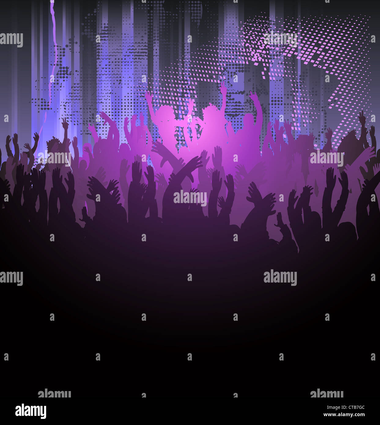 vector concert poster Stock Photo - Alamy