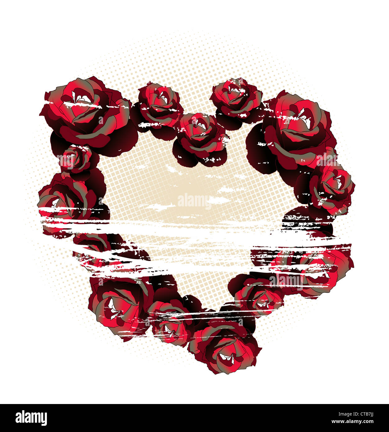 Made roses hi-res stock photography and images - Alamy