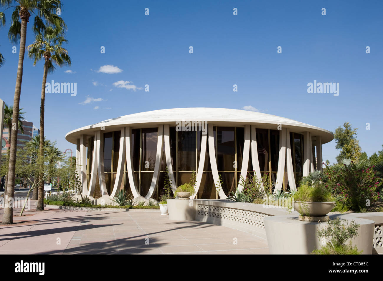 The North Rotunda at the Phoenix Financial Center, downtown Phoenix ...
