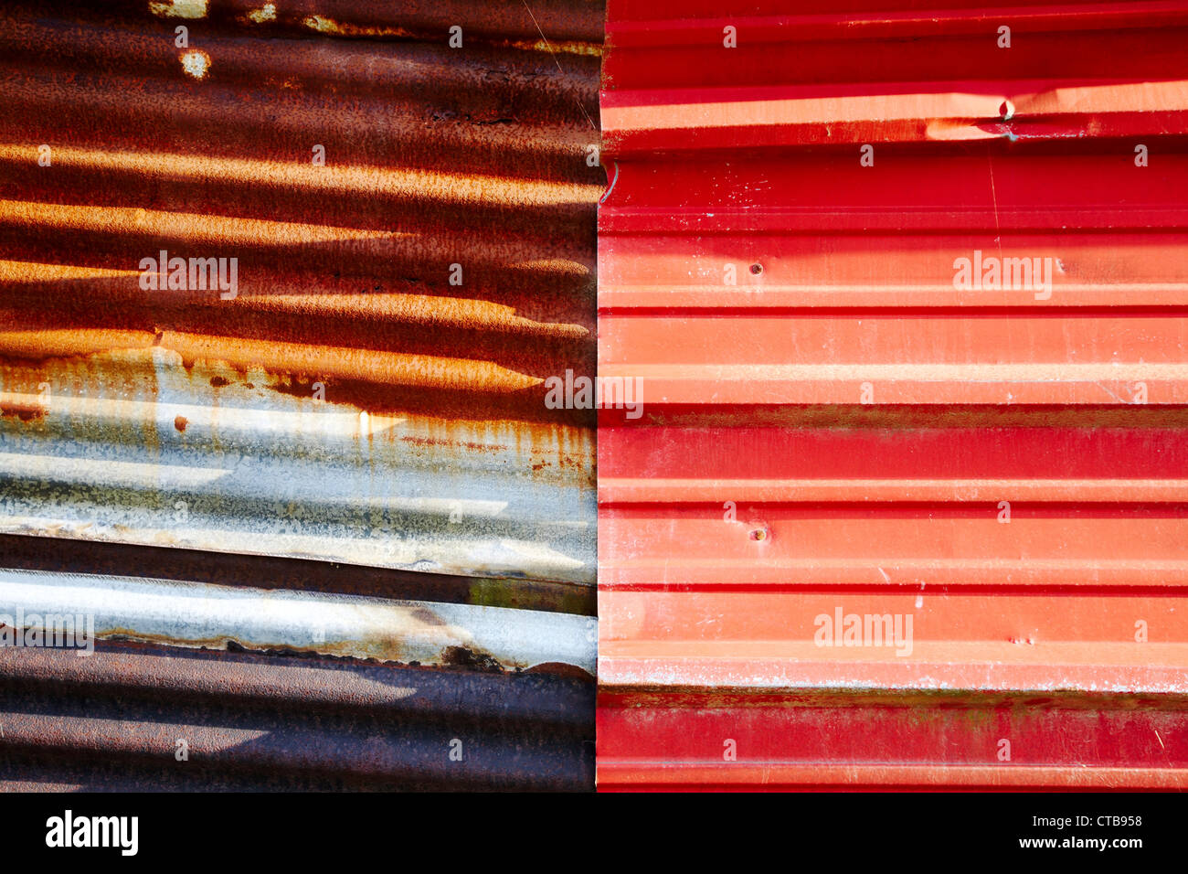 Close-up photo of a rusted sheet Stock Photo - Alamy