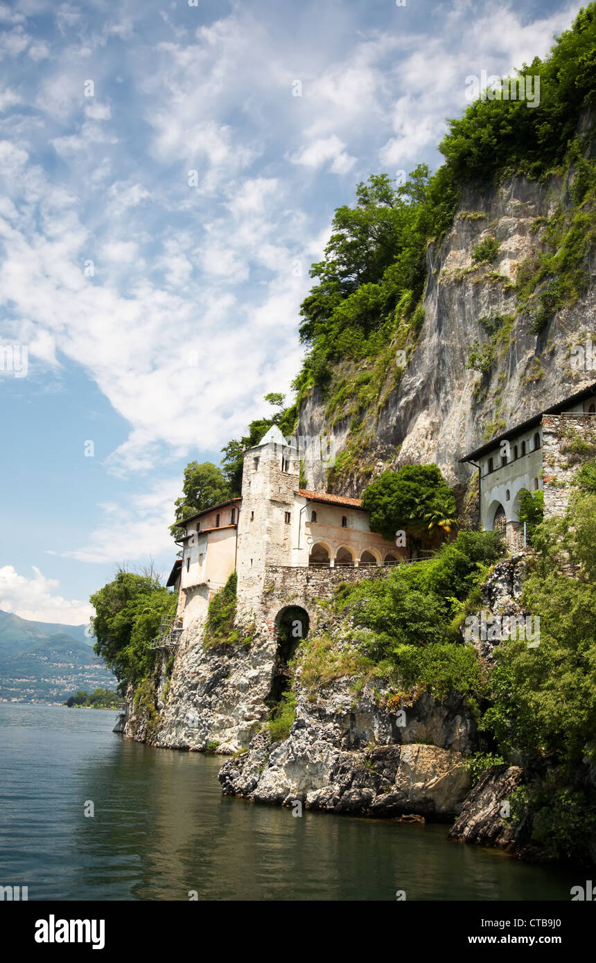 Italian landmark: Christian Monastery of Santa Caterina, Lago Maggiore ...