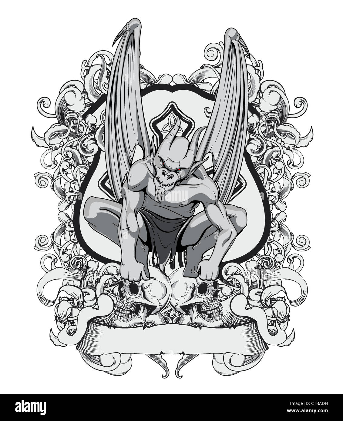 Gargoyle Cut Out Stock Images & Pictures - Alamy