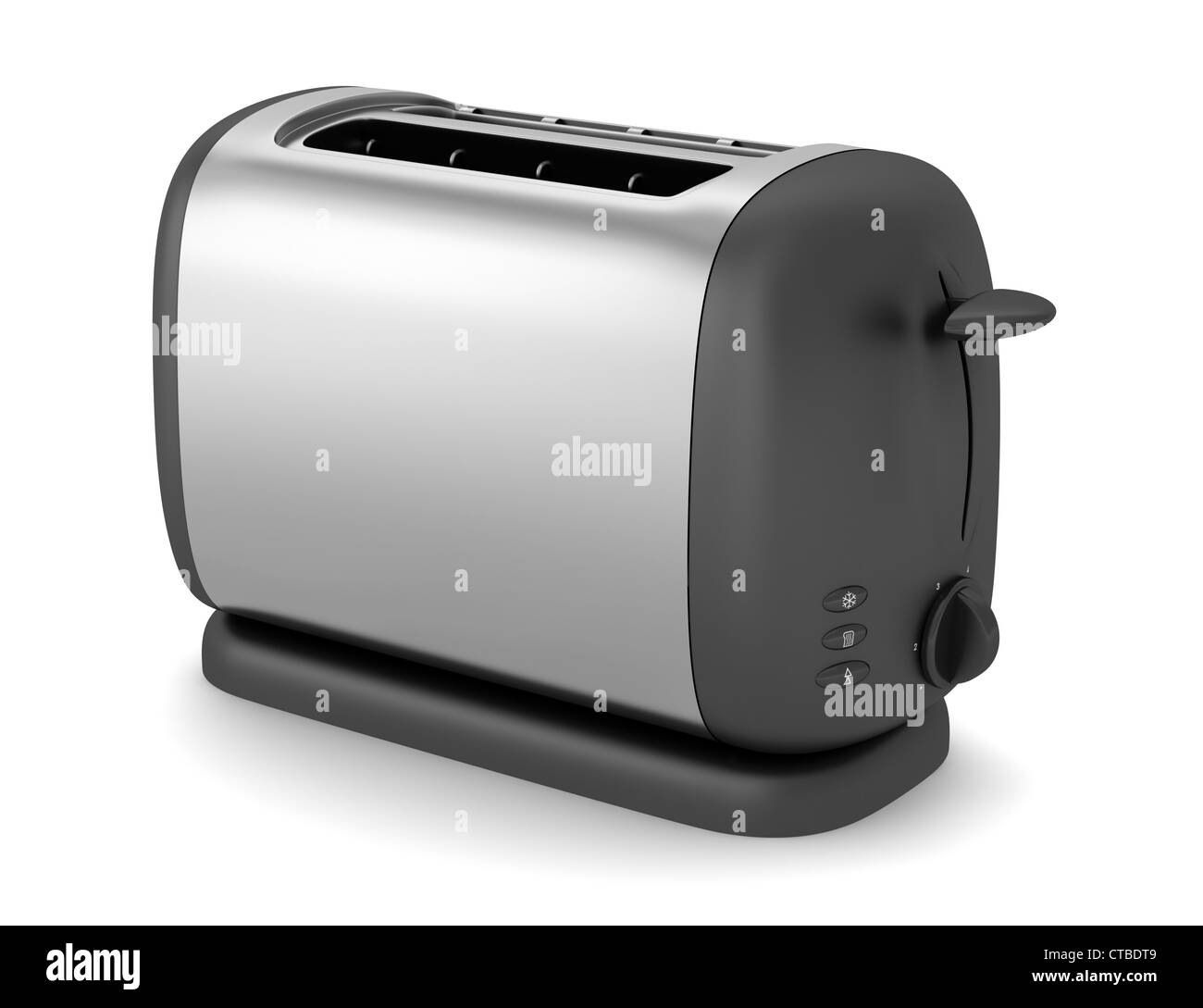 toaster isolated on white background with clipping path Stock Photo - Alamy