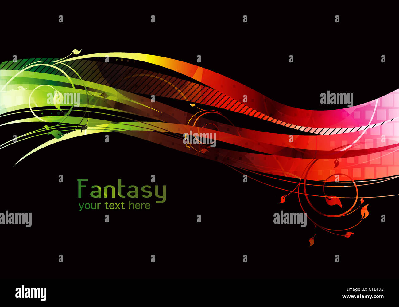 abstract fantasy background vector illustration Stock Photo - Alamy