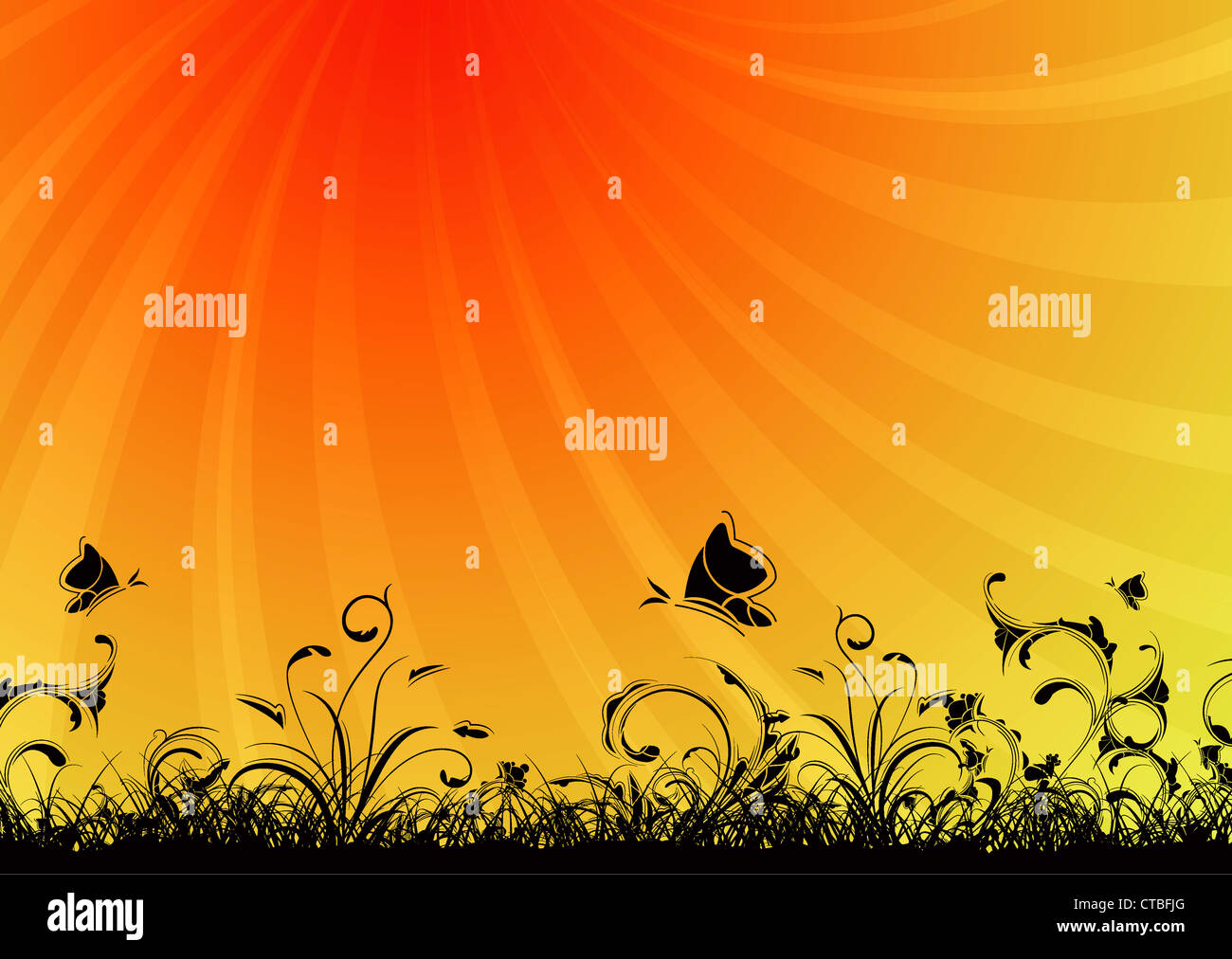 vector abstract colorful background with rays Stock Photo - Alamy