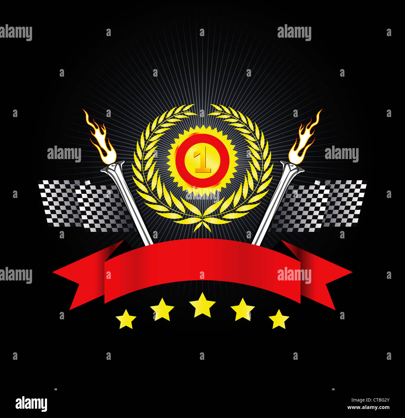 Racing emblem hi-res stock photography and images - Alamy