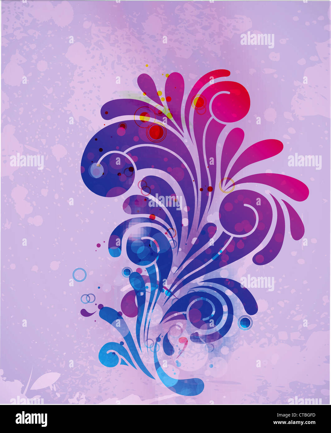 colorful abstract background vector illustration Stock Photo - Alamy