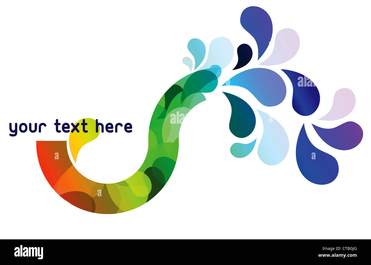 abstract colorful background vector illustration Stock Photo - Alamy