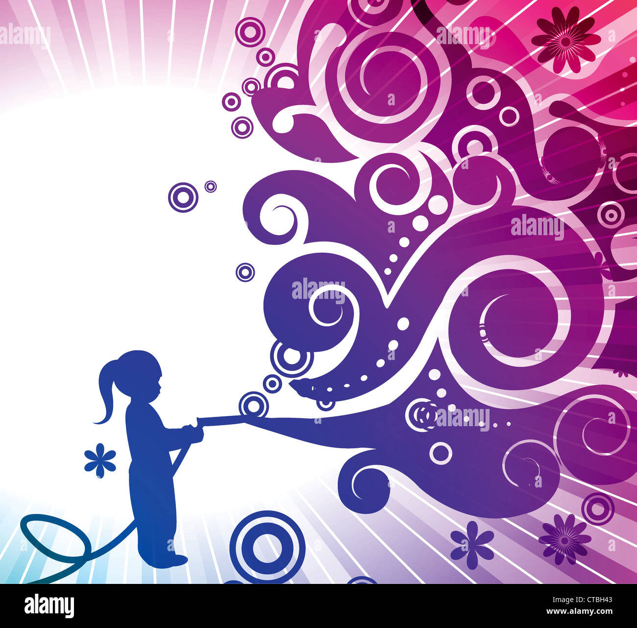 colorful abstract background vector illustration Stock Photo - Alamy