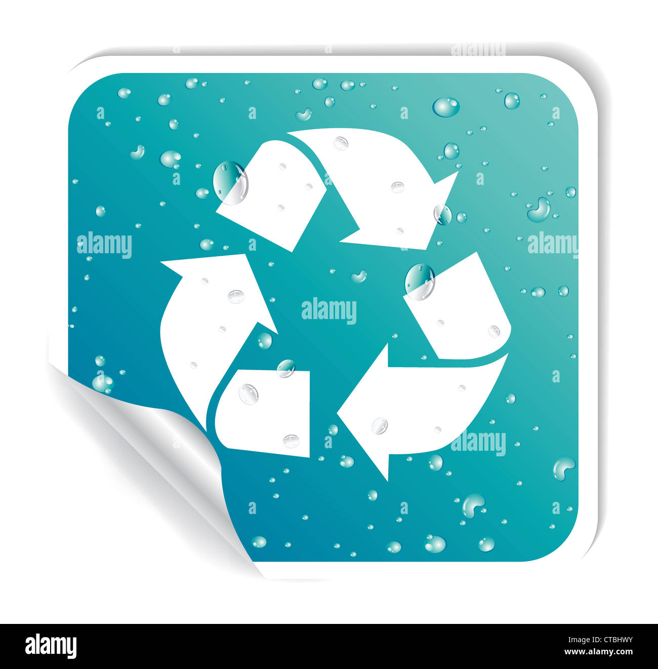 vector bio sticker Stock Photo - Alamy
