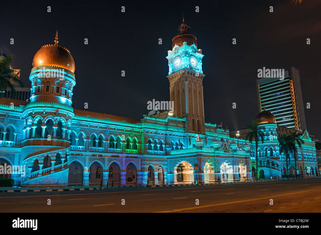 architecture in central kuala lumpur malaysia Stock Photo - Alamy