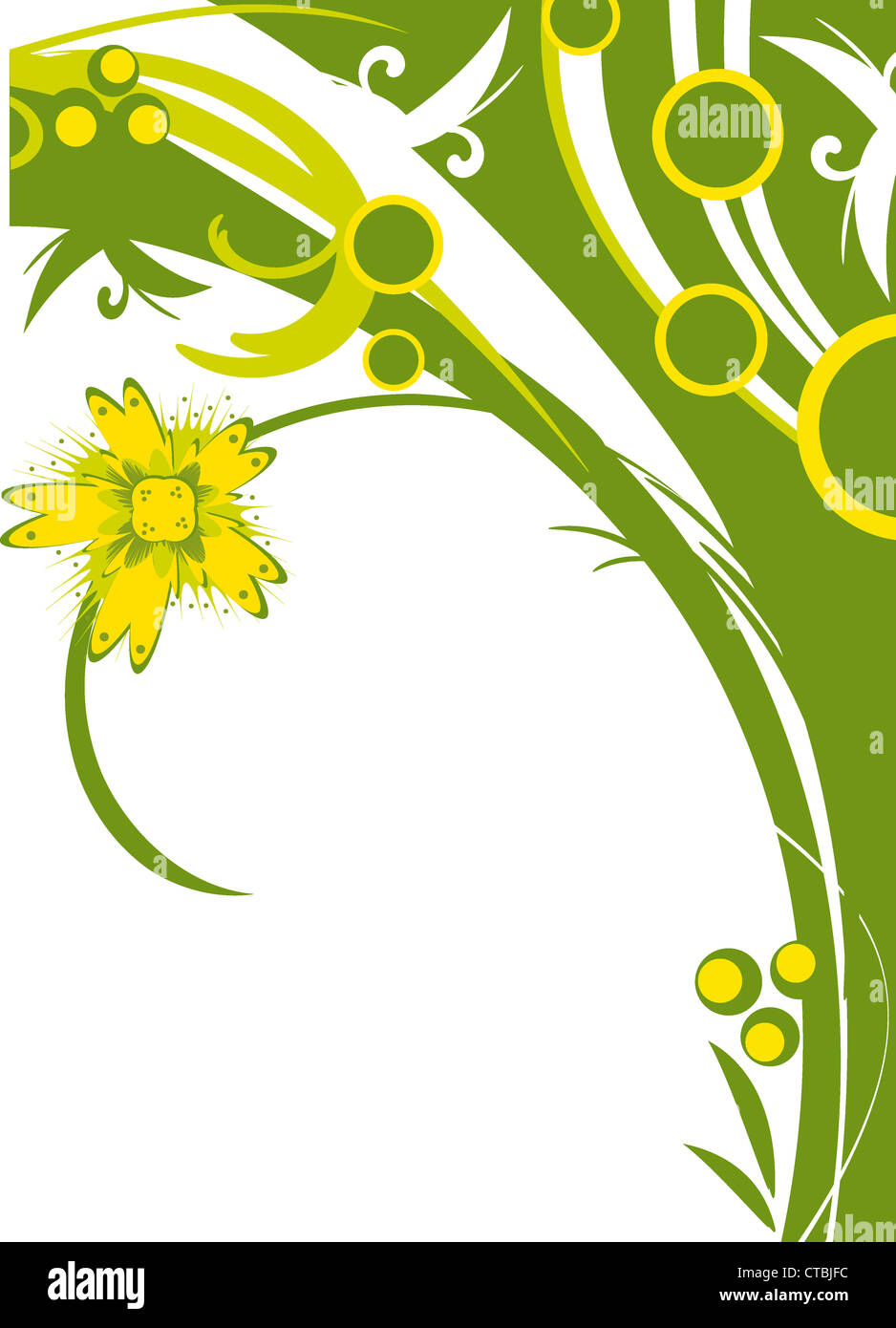 Abstract floral background for your design Stock Photo - Alamy