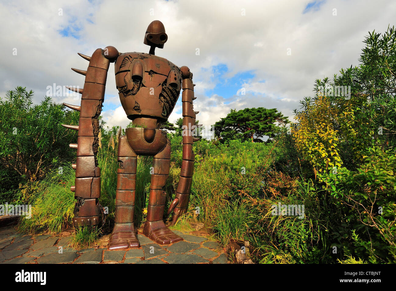Robot from Laputa, Ghibli Museum, Mitaka, Tokyo, Honshu, Japan Stock ...