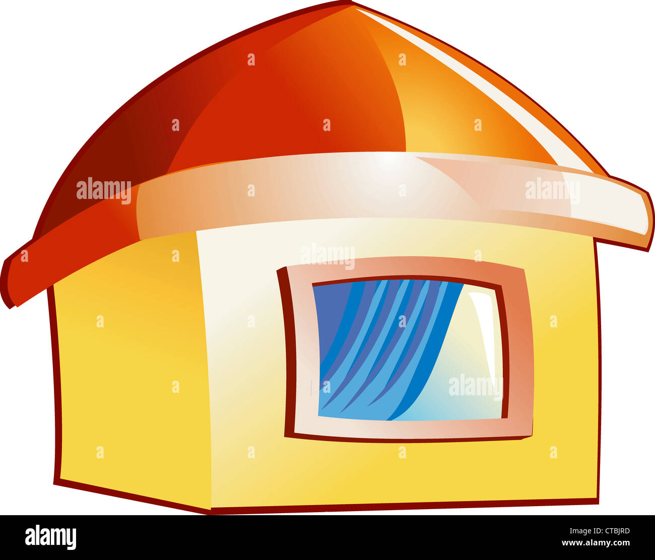 Small house sign Stock Photo - Alamy