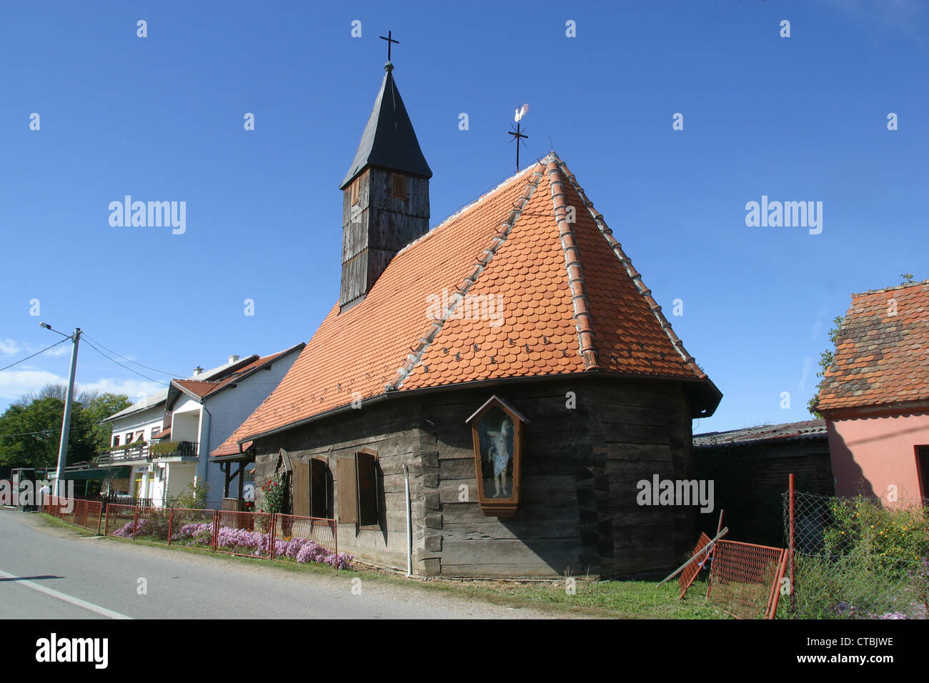 A traditional church made of wood Stock Photo - Alamy