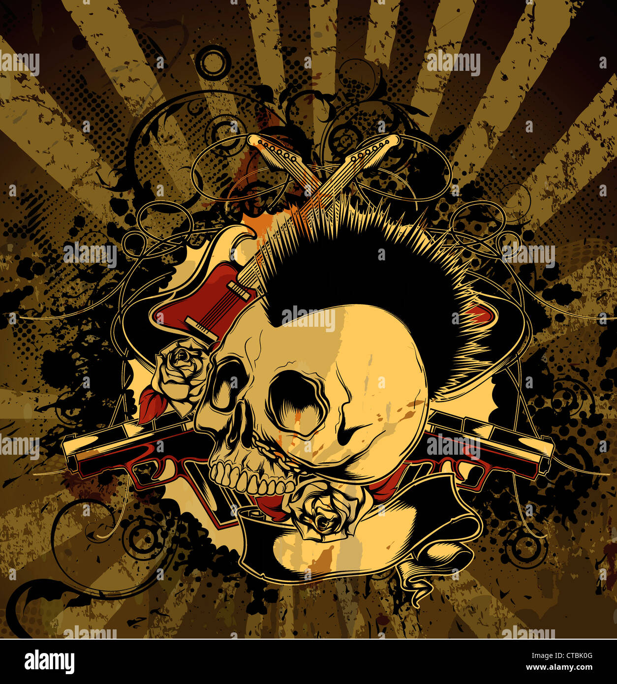 Skull poster hi-res stock photography and images - Alamy