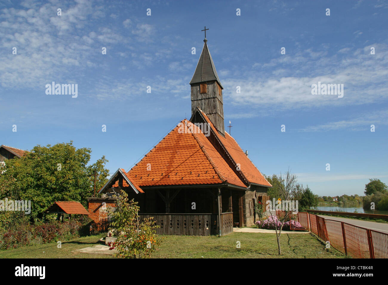 A traditional church made of wood Stock Photo - Alamy