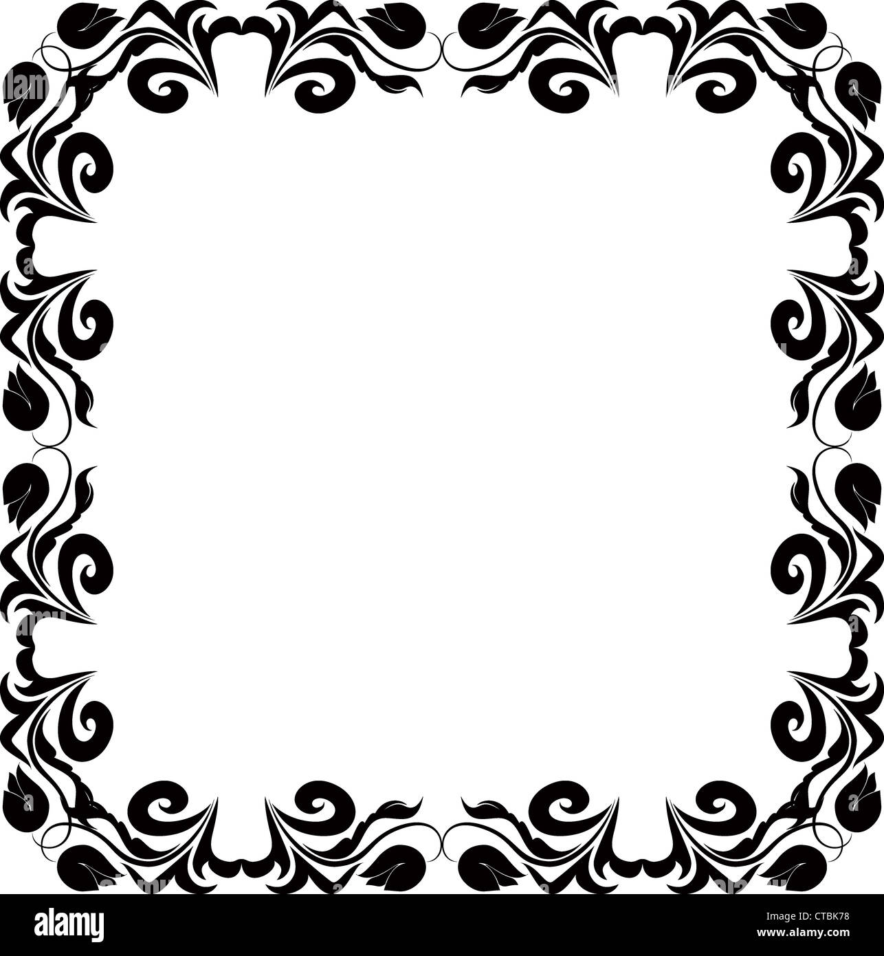 Black frame hi-res stock photography and images - Alamy