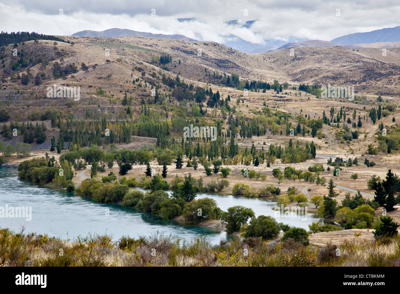 Countryside near Benmore Power Station Stock Photo - Alamy