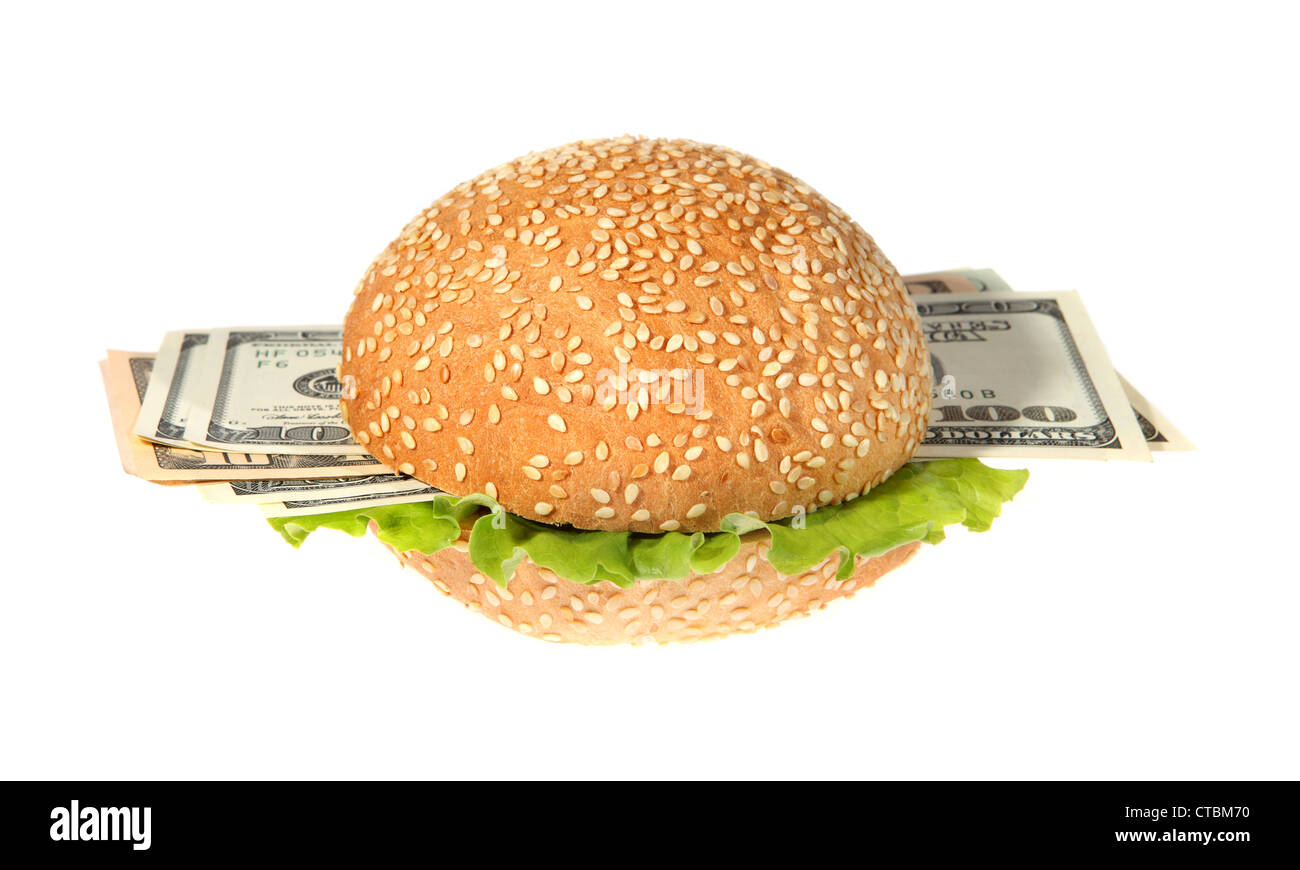 Money burger hi-res stock photography and images - Alamy