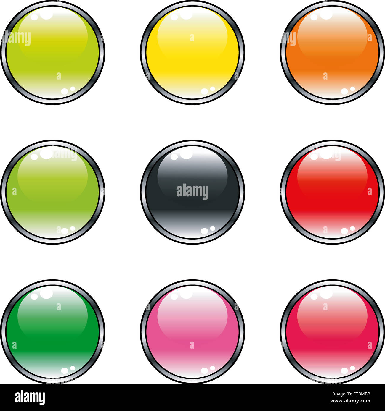 Color buttons for your desifn Stock Photo - Alamy