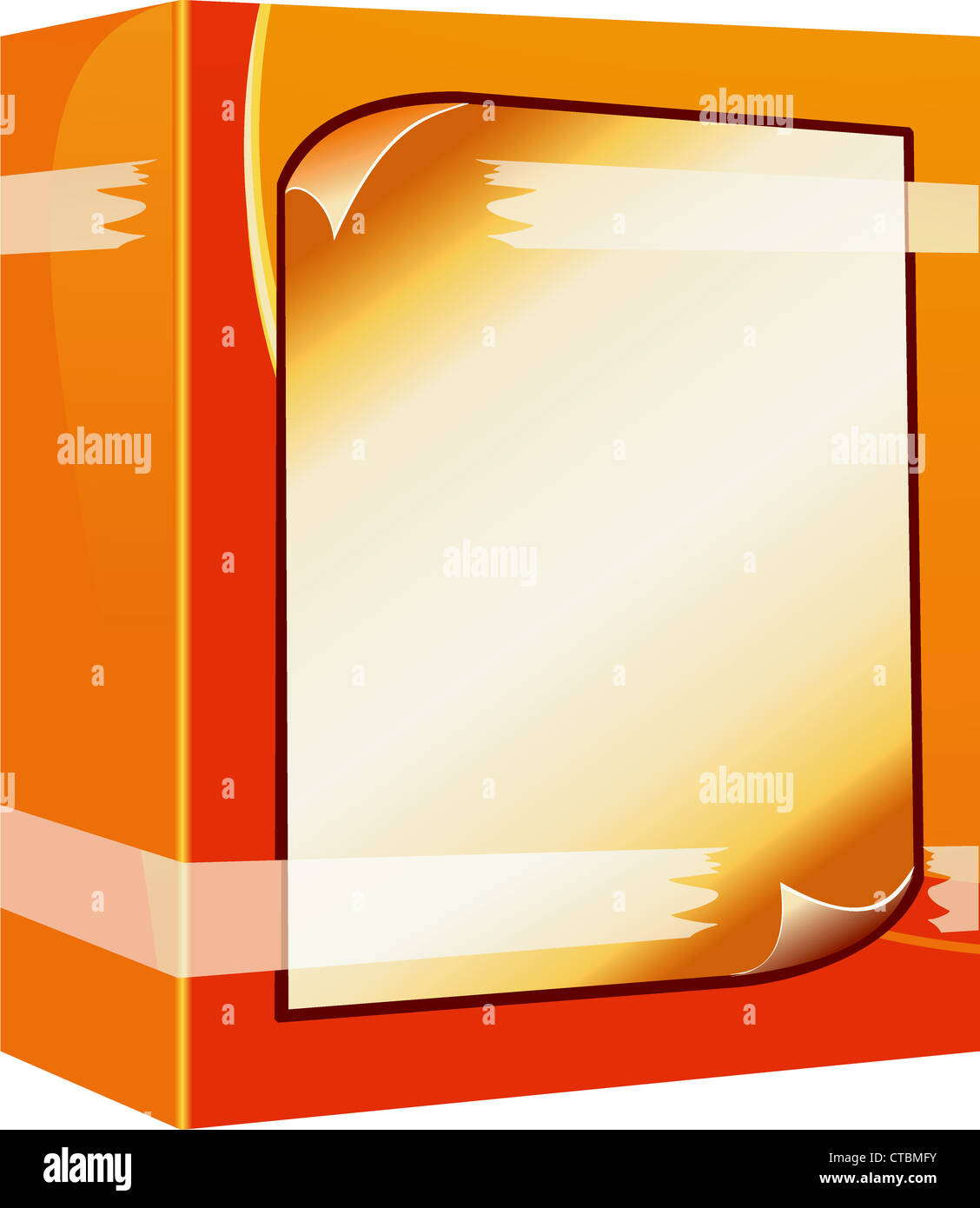 Software box with note for your design Stock Photo - Alamy