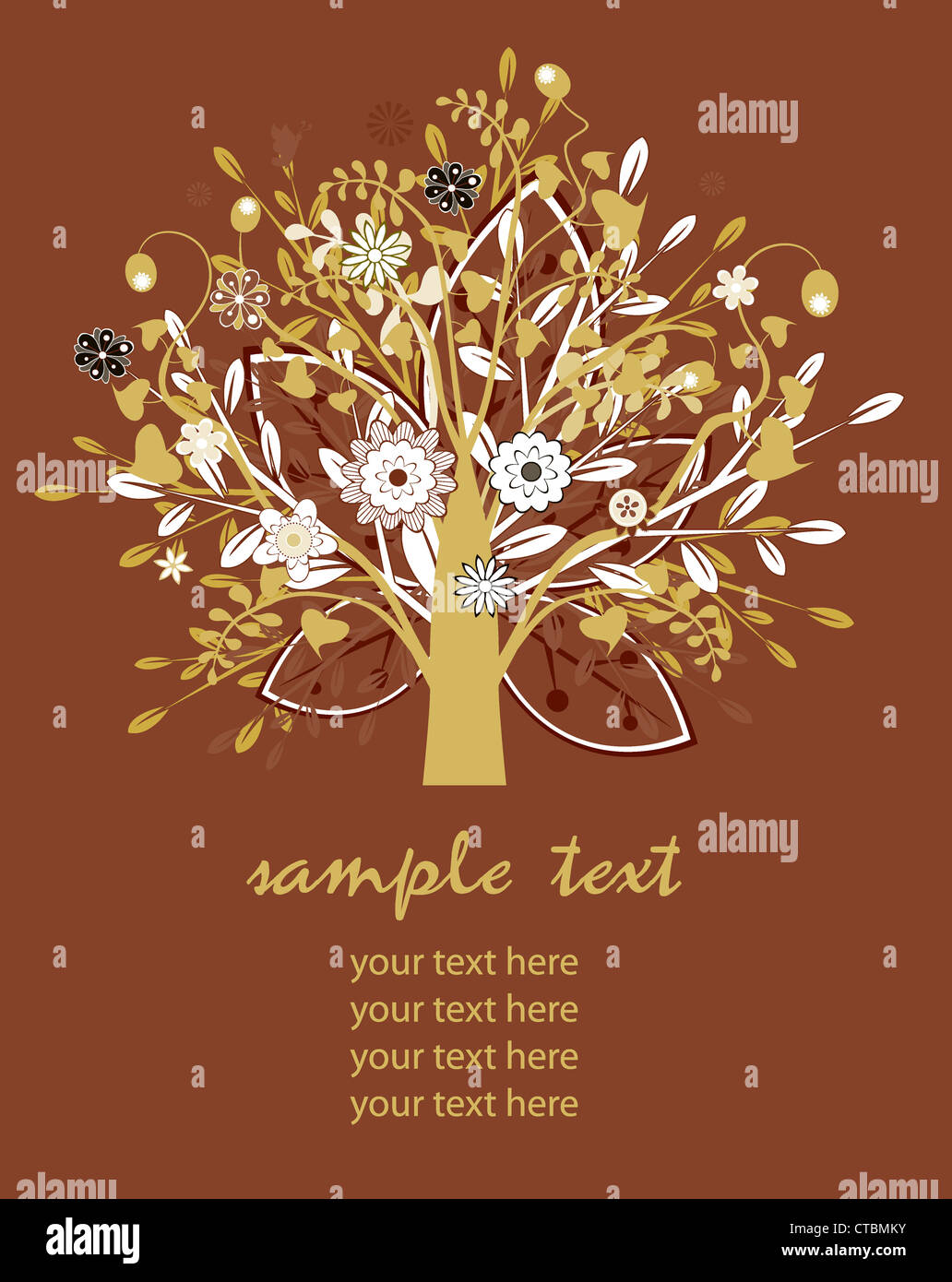 abstract tree background Stock Photo - Alamy