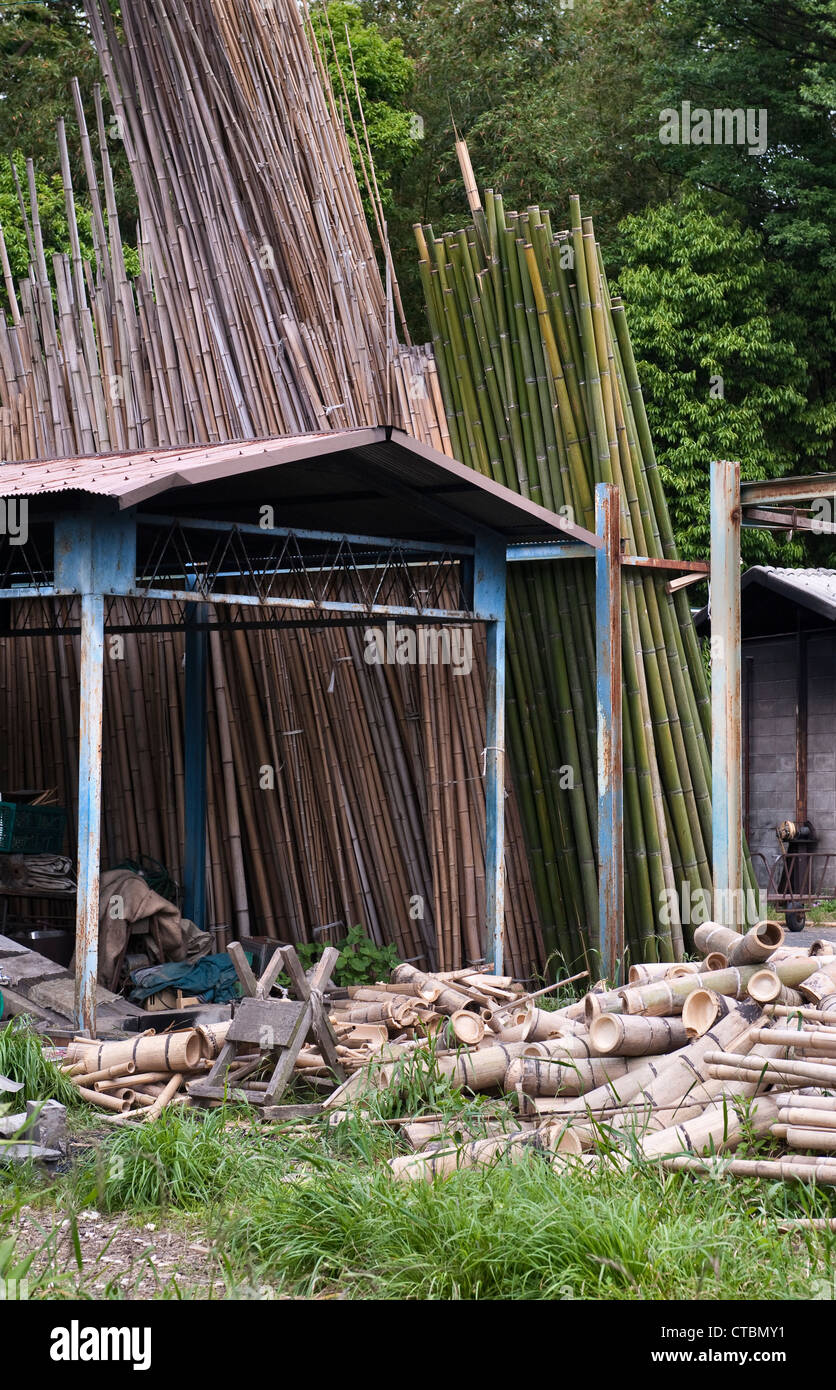 Japanese timber bamboo hi-res stock photography and images - Alamy