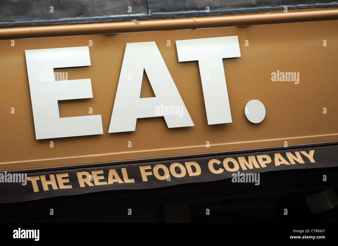 EAT. food coffee shop Stock Photo - Alamy