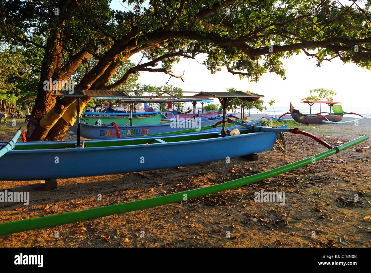 Boat under trees hi-res stock photography and images - Alamy