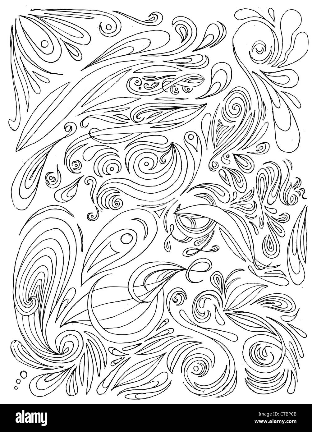 Floral selection Black and White Stock Photos & Images - Alamy