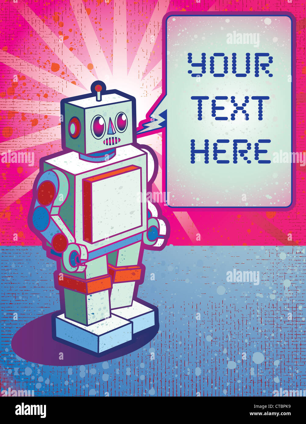 1950s toy robot hi-res stock photography and images - Alamy