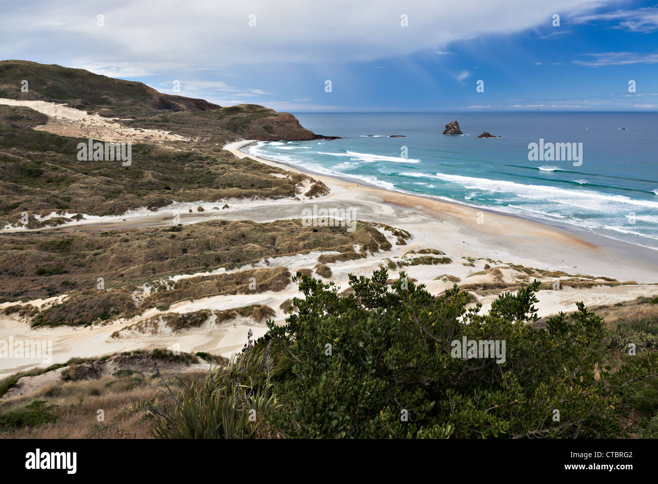 Sandfly beach hi-res stock photography and images - Alamy