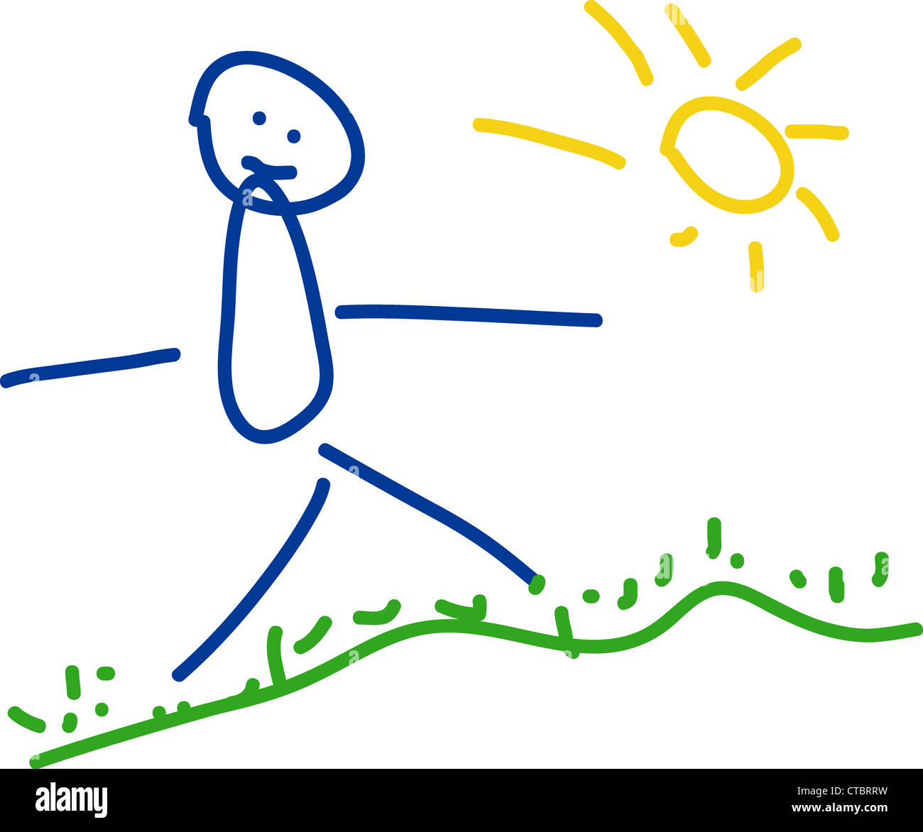 it is a interesting example of my Kids Drawing - vector Stock Photo - Alamy