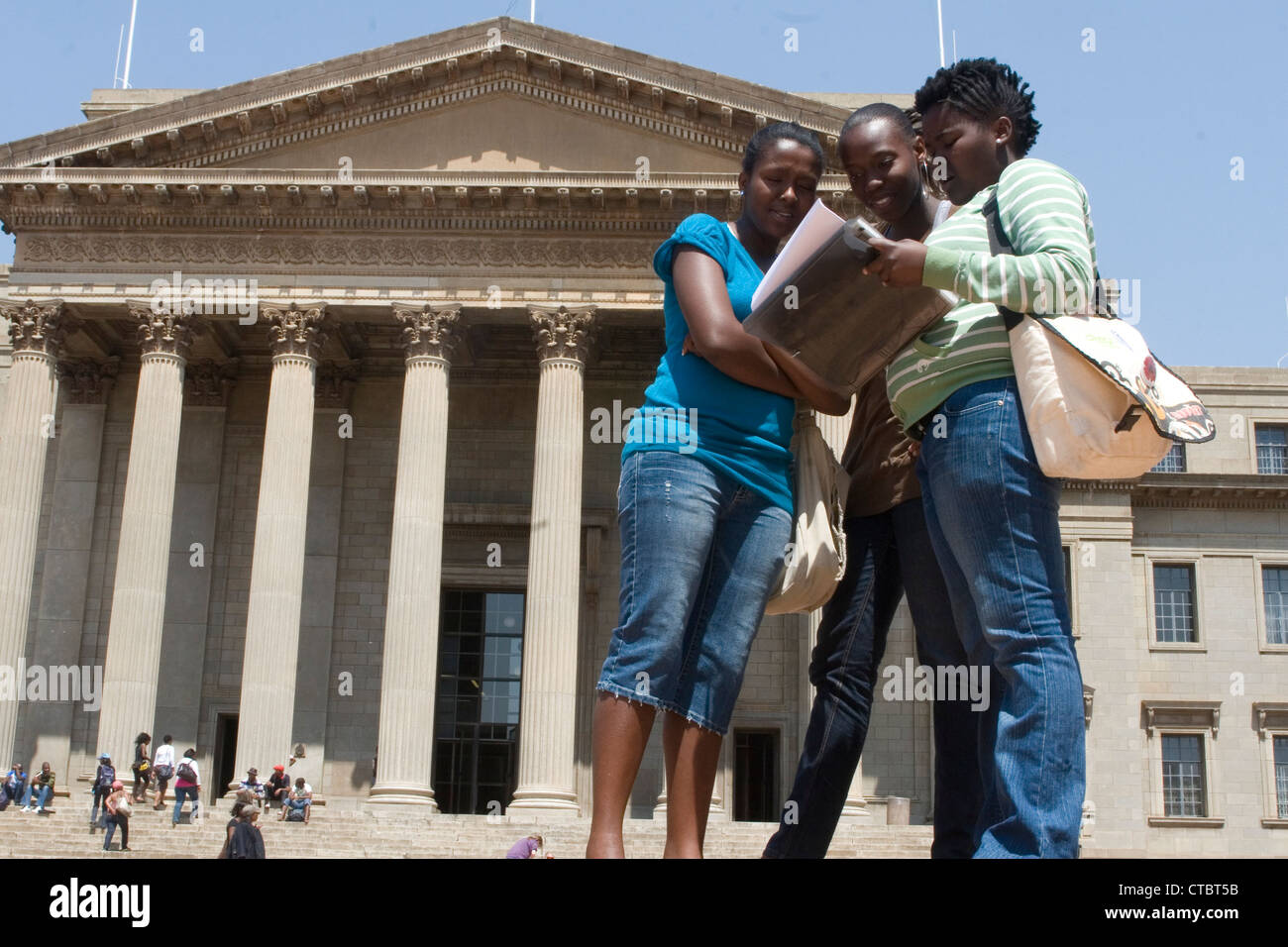 Wits university university of the witwatersrand campus hi-res stock ...