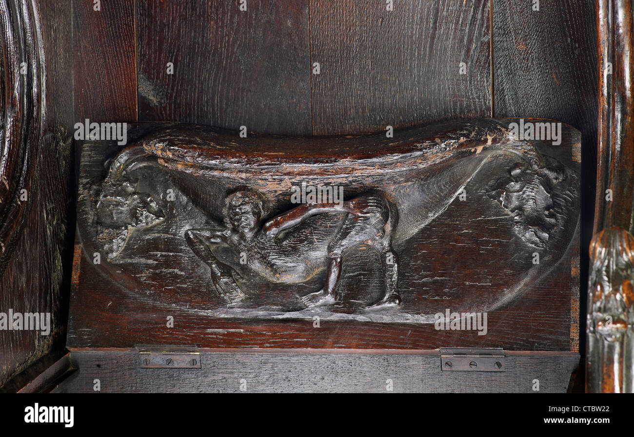 Misericord hi-res stock photography and images - Alamy