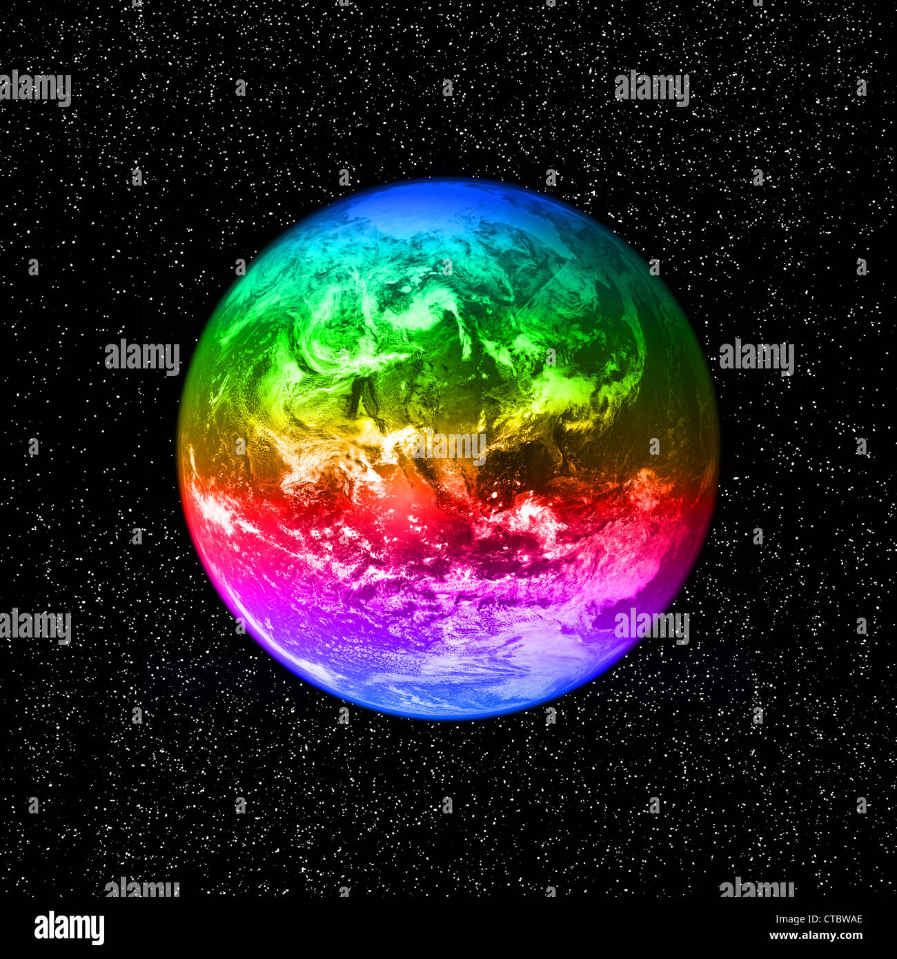 World climate map hi-res stock photography and images - Alamy